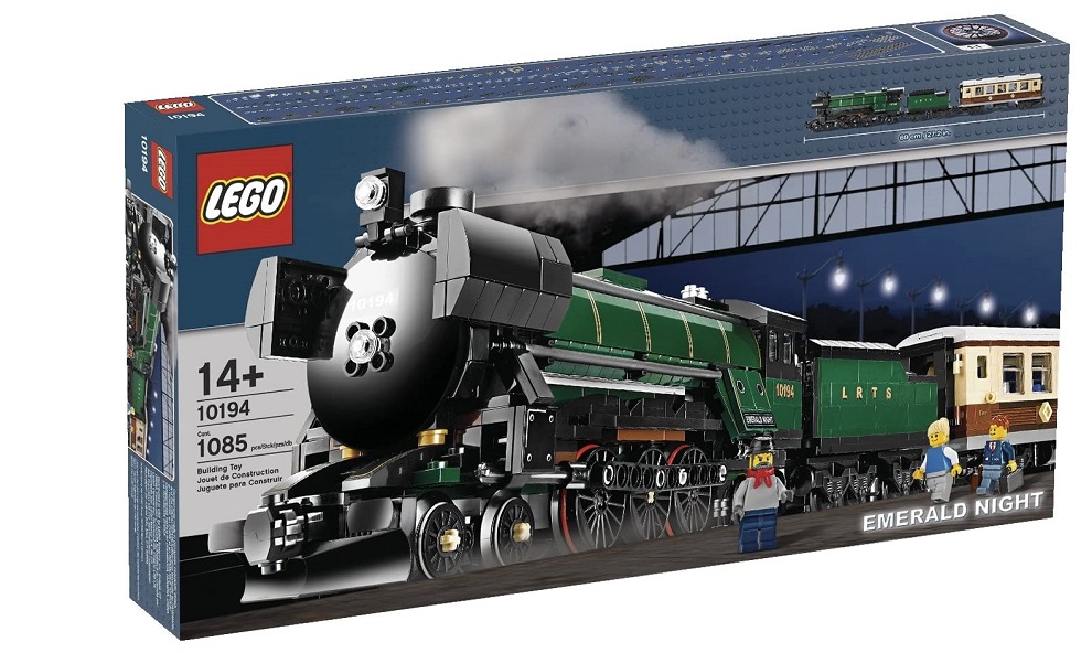 LEGO לגו 10194, Emerald Night רכבת ליל האמרלד