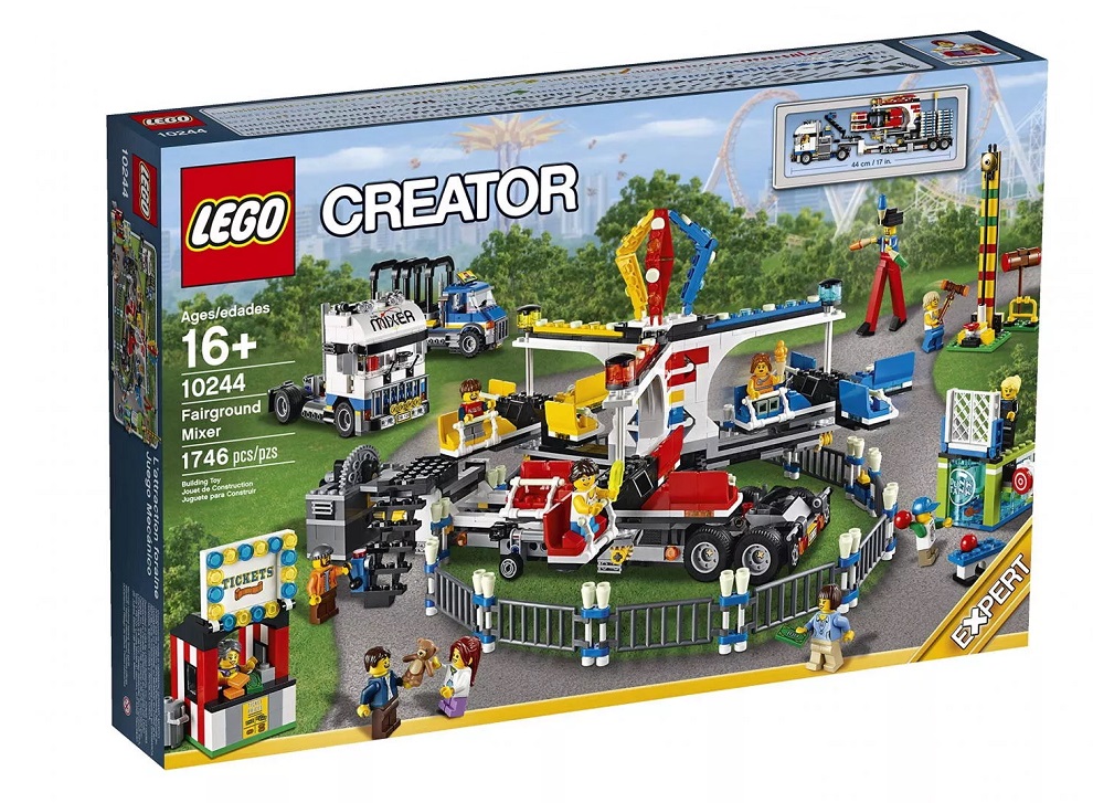 LEGO לגו 10244, Fairground Mixer היריד הנודד