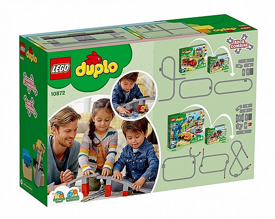 LEGO לגו 10872, Train Bridge and Tracks גשר ומסילות רכבת