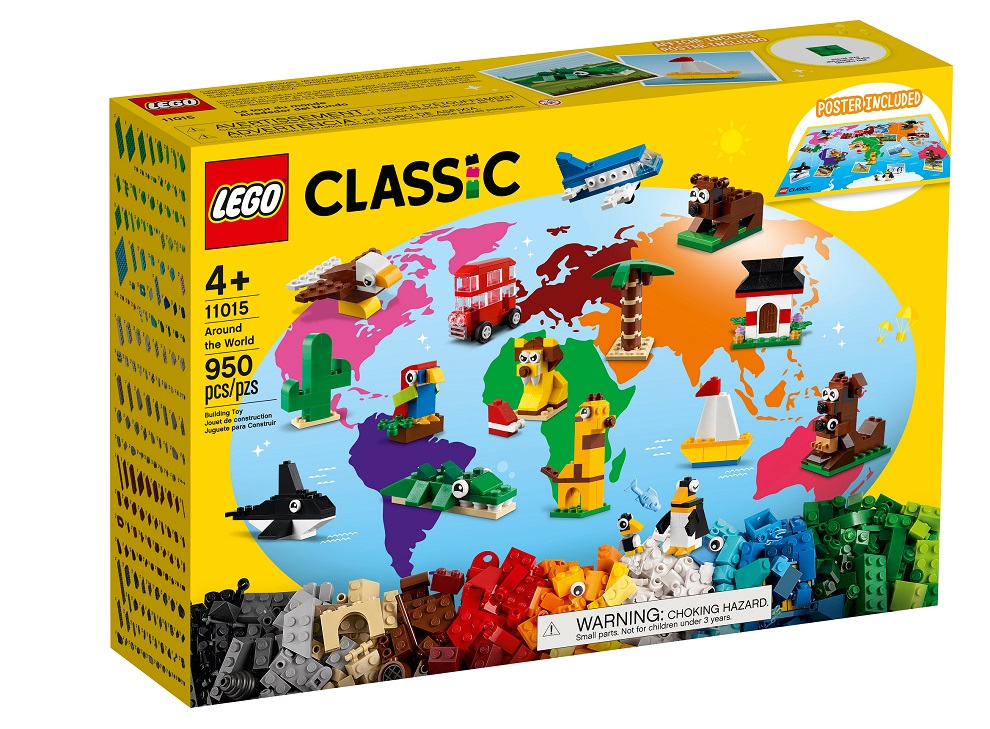 LEGO לגו 11015, Around the World מסביב לעולם