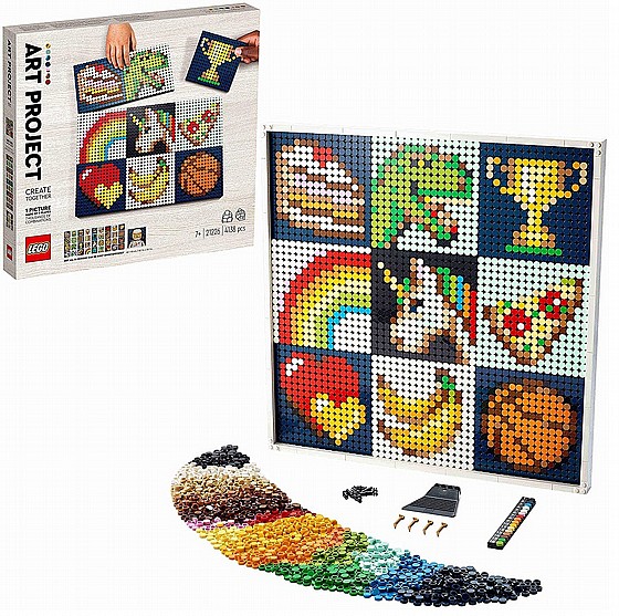 LEGO לגו 21226, Art Project-Create Together יוצרים ביחד פרויקט אומנות משותף