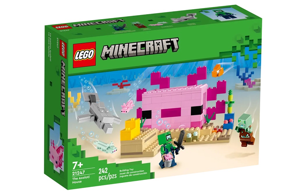 LEGO לגו 21247, The Axolotl House בית אקסולוטל