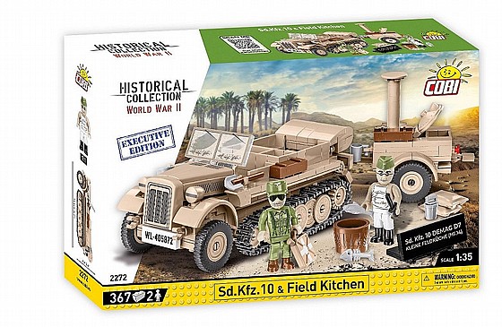 זחל''ם ומטבח שדה צבאי גרמניים (מהדורה מיוחדת) Sd.Kfz. 10 & Field ...