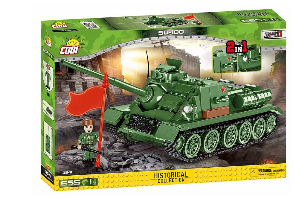 משחית טנקים SU-100 של הצבא האדום, מקט COBI 2541
