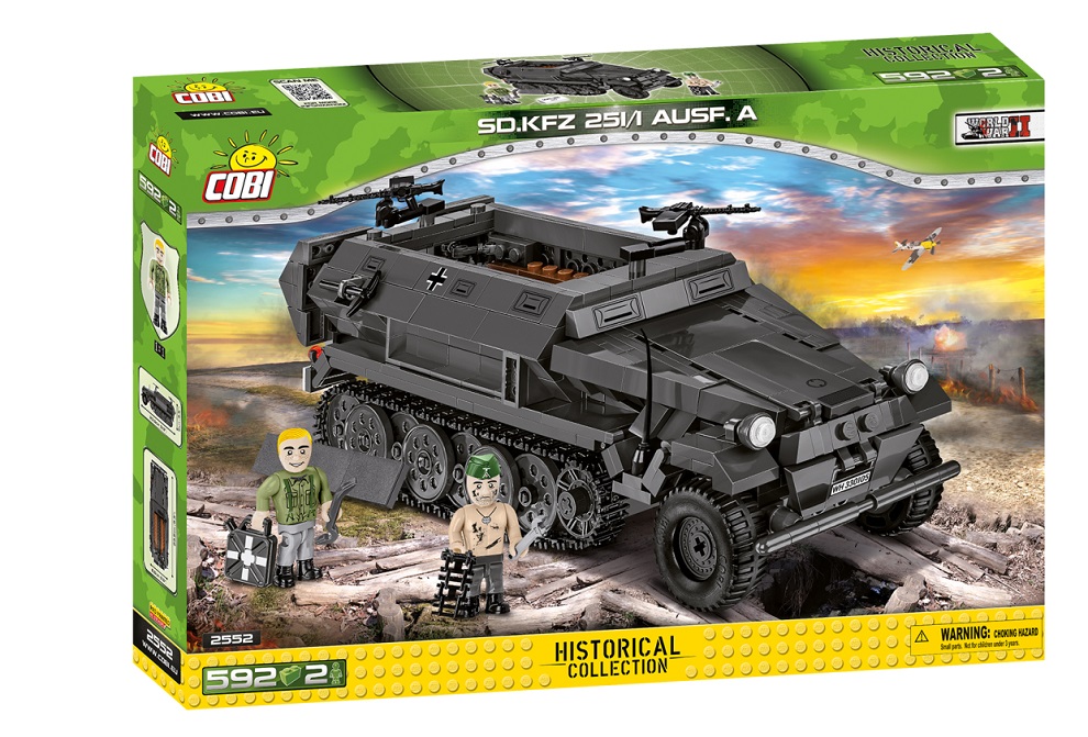 זחל''ם גרמני Sd.Kfz 251/1 Ausf. A מקט COBI 2552