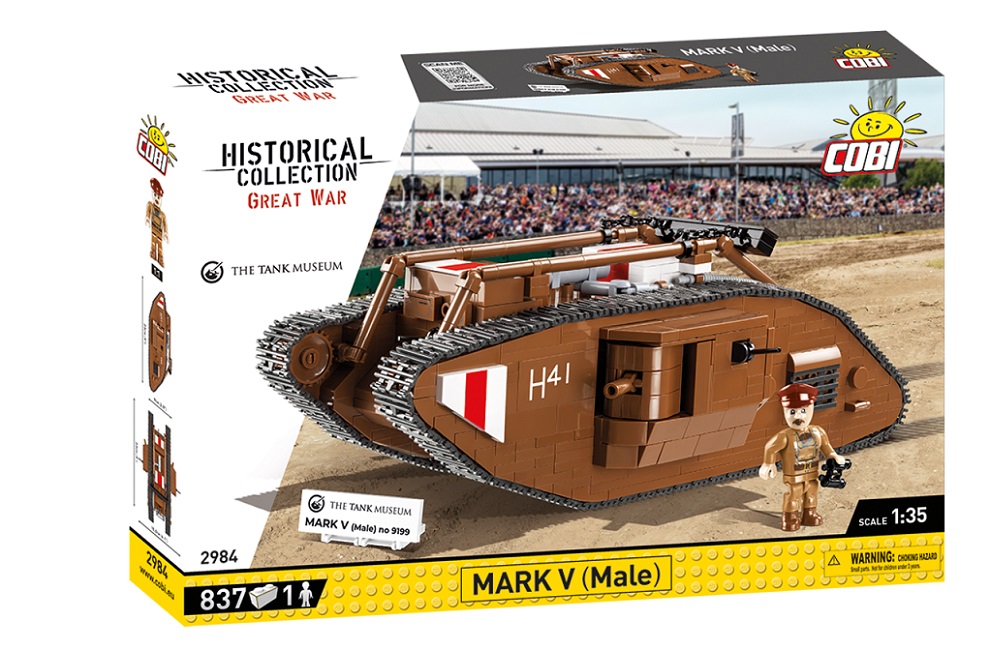 טנק בריטי מארק Mark V (Male) מקט COBI 2984