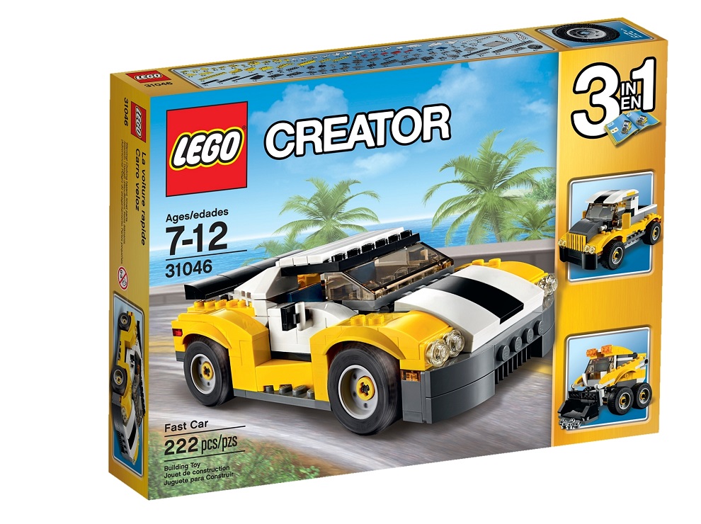 LEGO לגו 31046, Fast Car מכונית מהירה