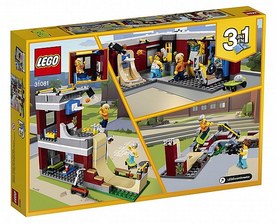 LEGO לגו 31081, Modular Skate House בית הגלגיליות המודולרי