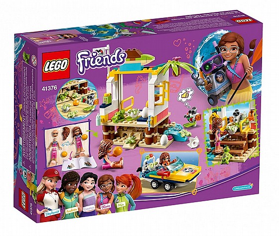 LEGO לגו 41376, Turtles Rescue Mission משימת חילוץ והצלת הצבים