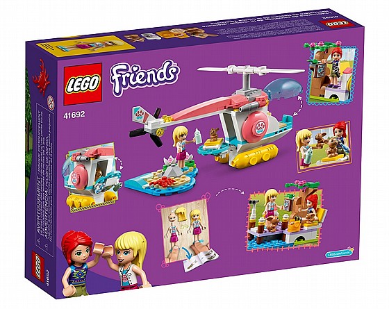 LEGO לגו 41692, Vet Clinic Rescue Helicopter מסוק חילוץ וטרינרי