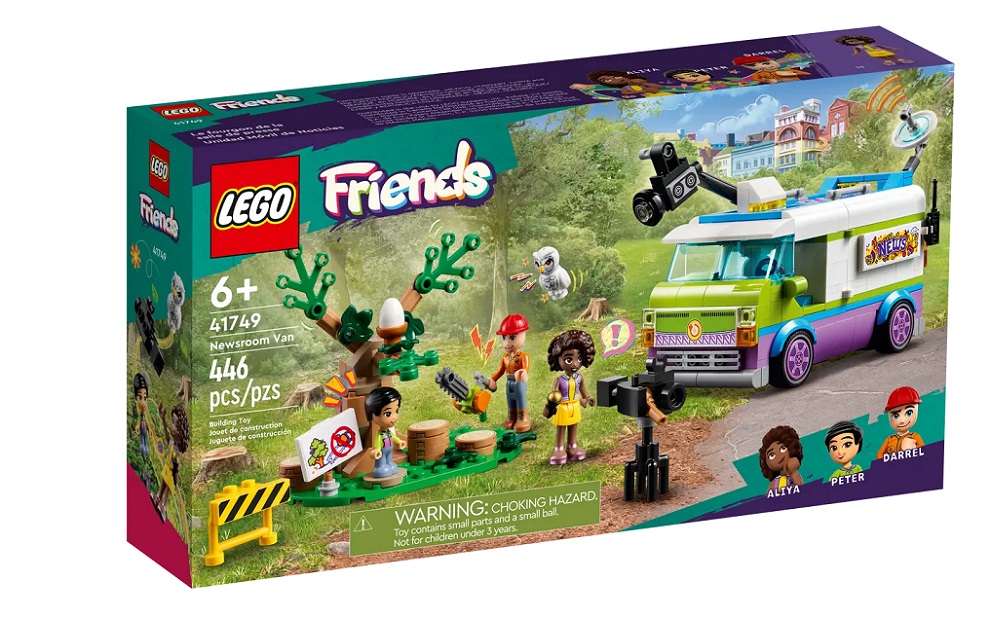 LEGO לגו 41749, Newsroom Van ואן חדר החדשות