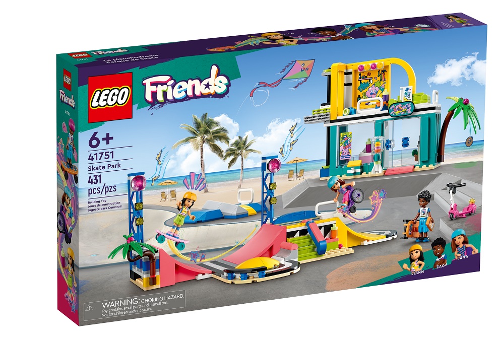 LEGO לגו 41751, Skate Park פארק הגלגיליות