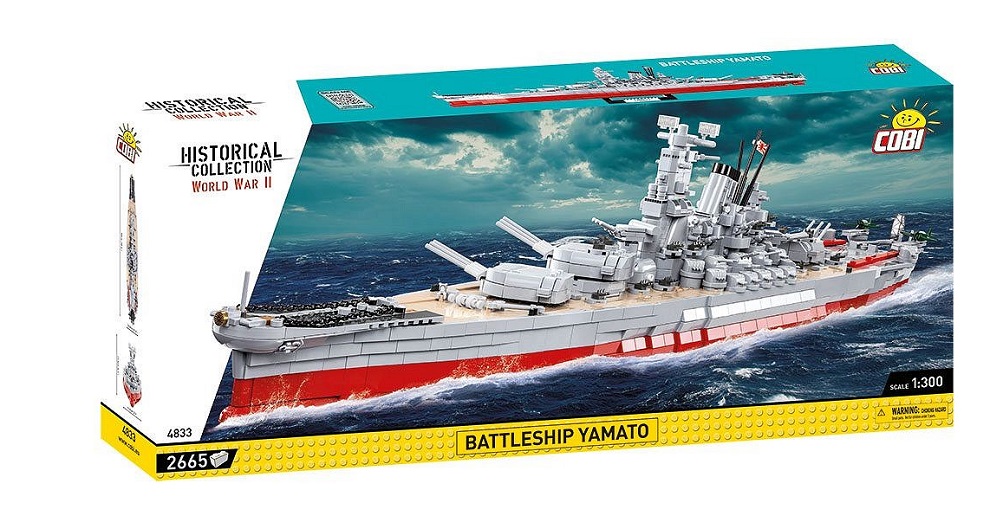 אוניית המערכה יאמטו Battleship Yamato מקט COBI 4833