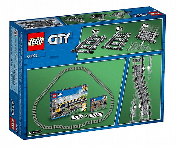 LEGO לגו 60205, Tracks פסי הרכבת של לגו סיטי