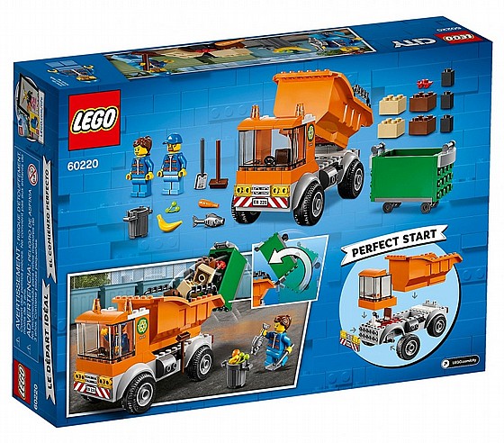 LEGO לגו 60220, Garbage Truck משאית הזבל של לגו סיטי