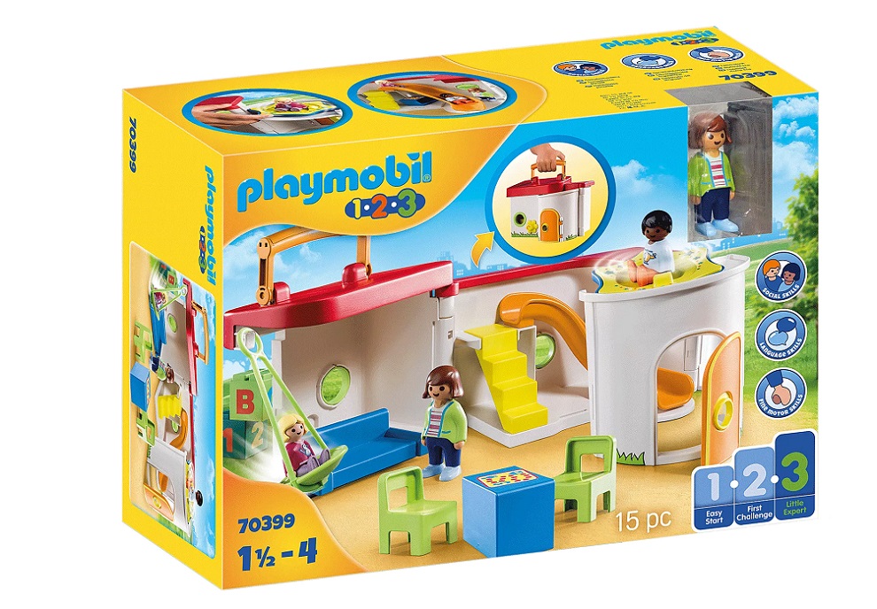 פליימוביל PLAYMOBIL 70399 גן ילדים במארז נשיאה ואחסון