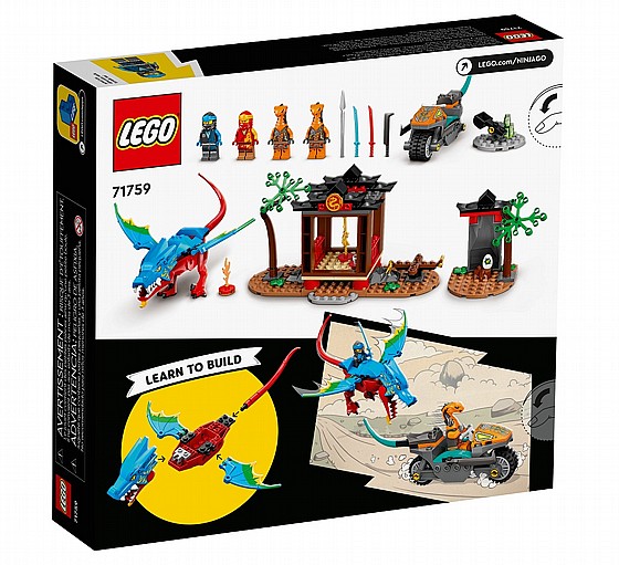 LEGO לגו 71759, Ninja Dragon Temple מקדש דרקון הנינג'ה