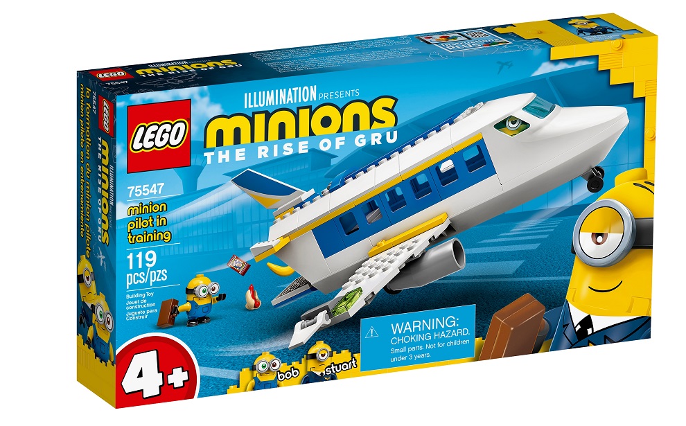 LEGO לגו 75547, Minion Pilot in Training מטוס המיניונים: טייס בהכשרה