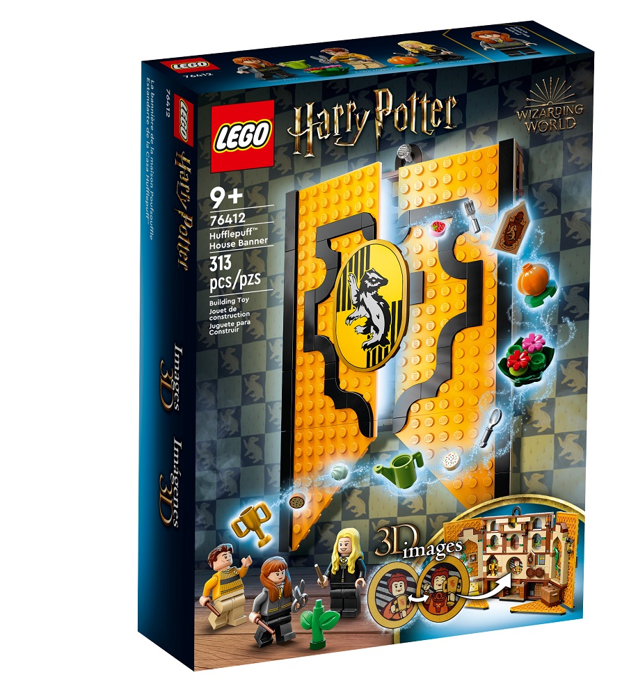 LEGO לגו 76412, Hufflepuff House Banner הדגל של בית האפלפאף